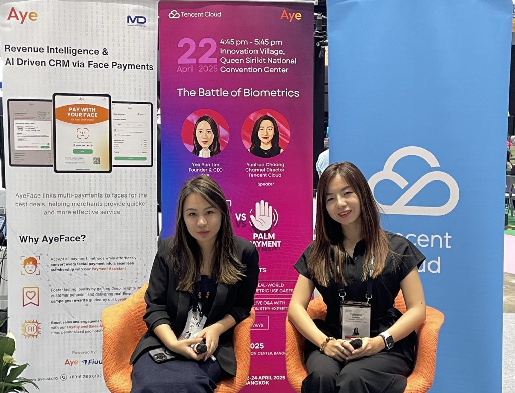 Aye and Tencent Cloud Face Off in Money 20/20 Asia 2025, The Battle of Biometrics - Aye